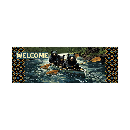 Wildlife Yard Sign – BEAR CANOE Signature Sign™ for Nature Lovers ...